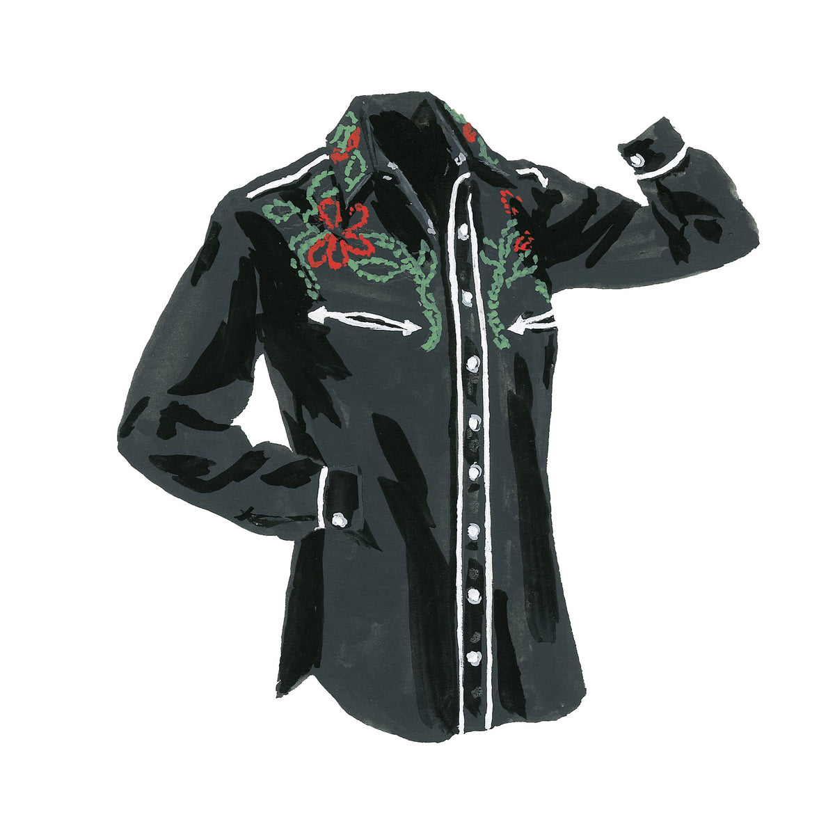 Embroidered Western Shirt – The J. Peterman Company dev